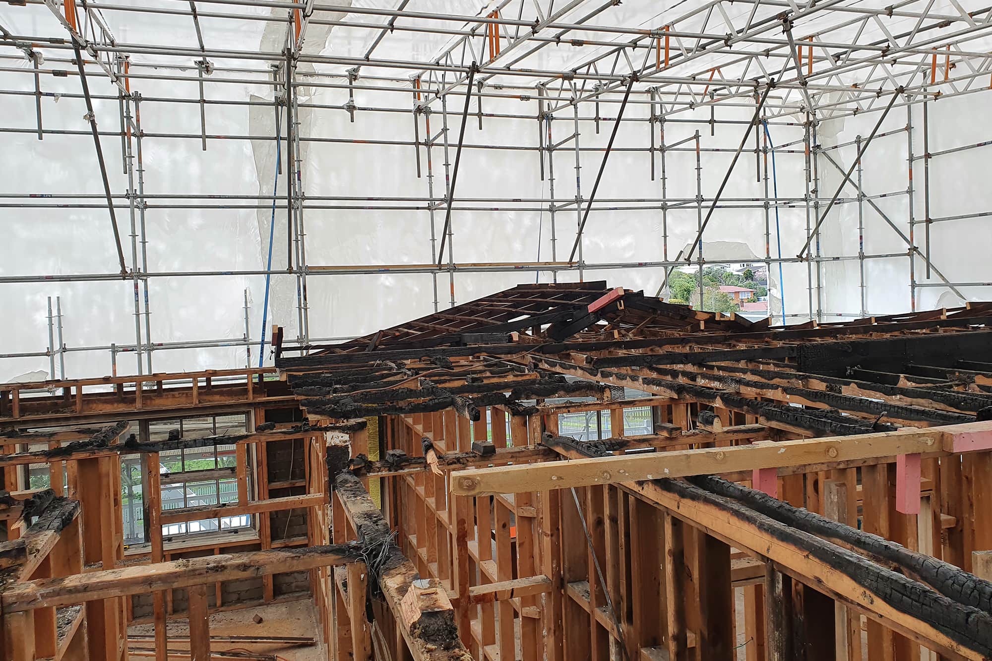 Residential Fire Damage - PS Brown